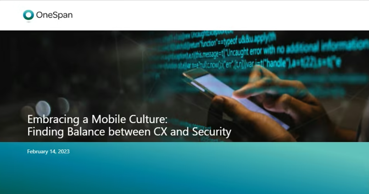 American Banker Embracing a Mobile Culture: Finding Balance between Customer Satisfaction and ...